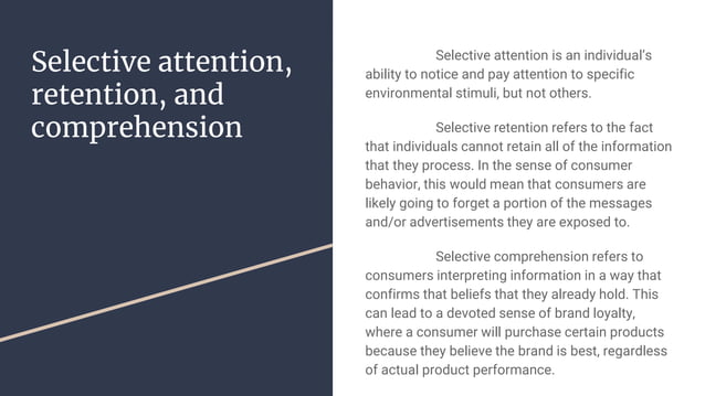 Psychological Influences on Consumer Behavior | PPTX