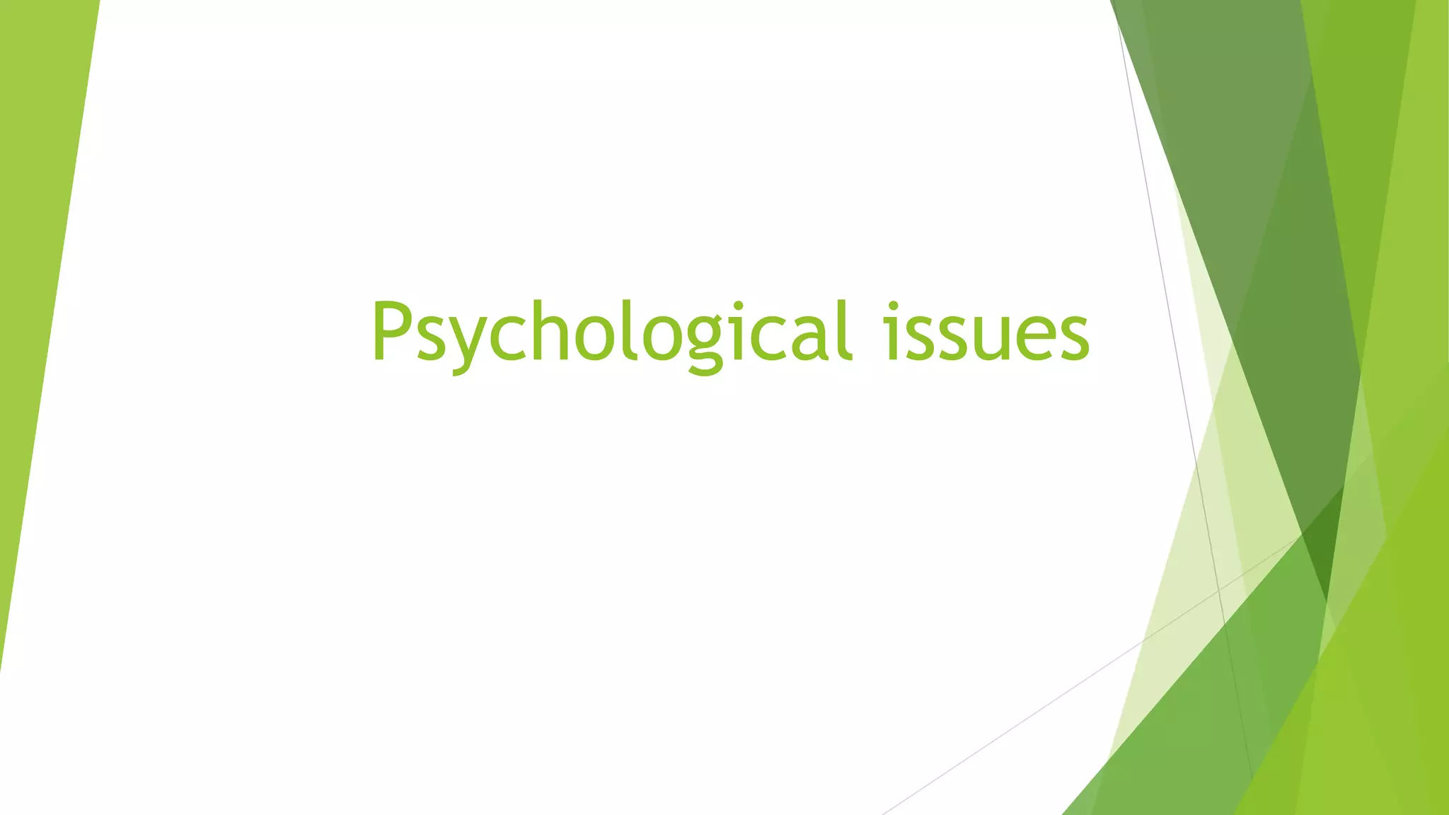 psychological issues.pptx