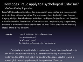 Psychological lense ppt | PPTX