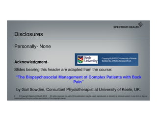 Psychologically Informed Care: The value of integrating psychosocial ...