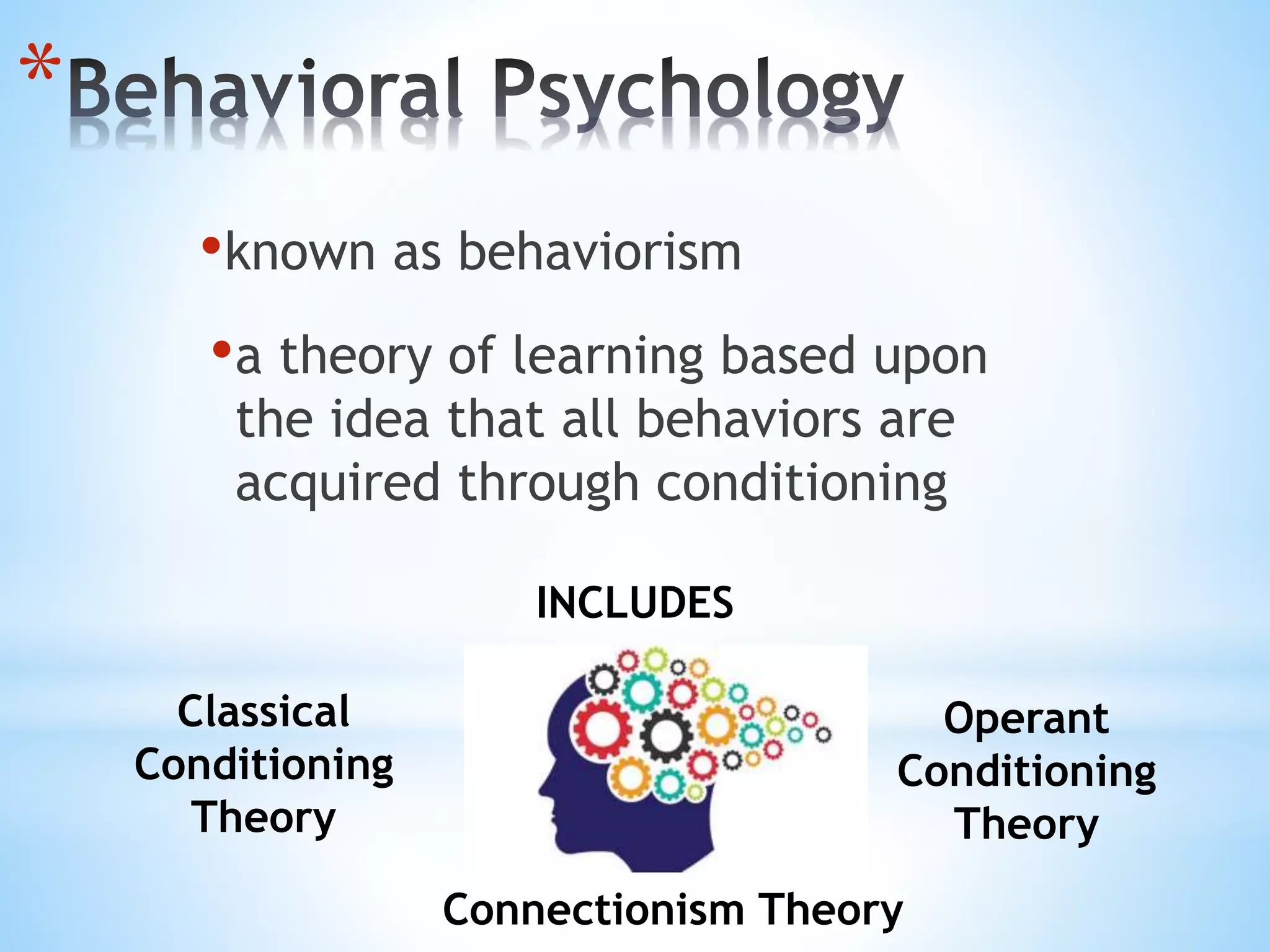 Psychological models | PPTX