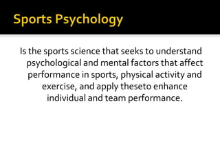 Psychological performance enhancement (1) | PPTX
