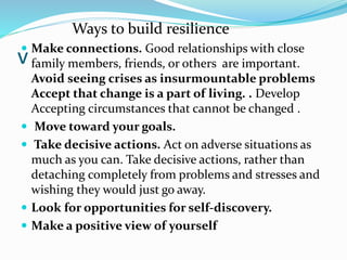 Psychological resilience | PPTX