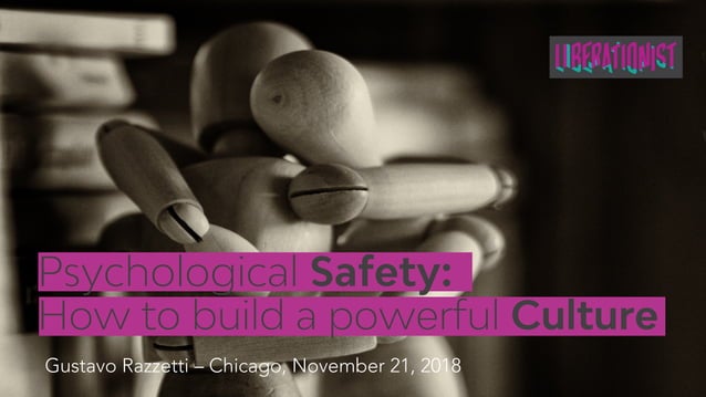 Psychological safety how to build a powerful culture - Webinar | PDF