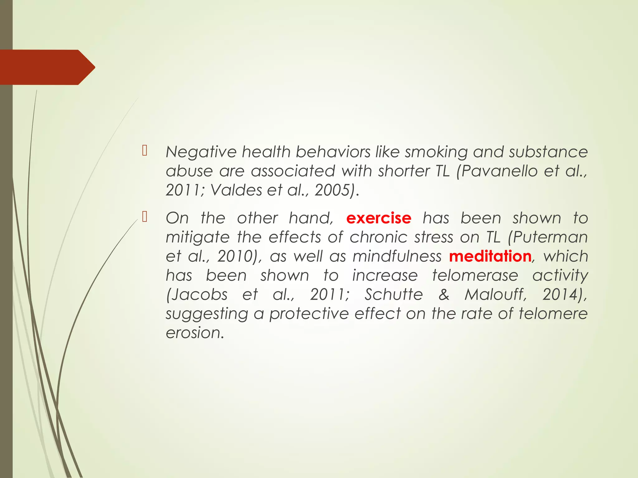 Psychological stress and ageing | PPT