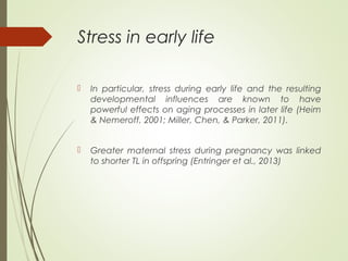 Psychological stress and ageing | PPT