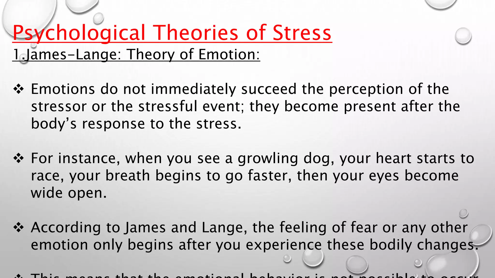 Psychological stress and coping mechanism | PPTX