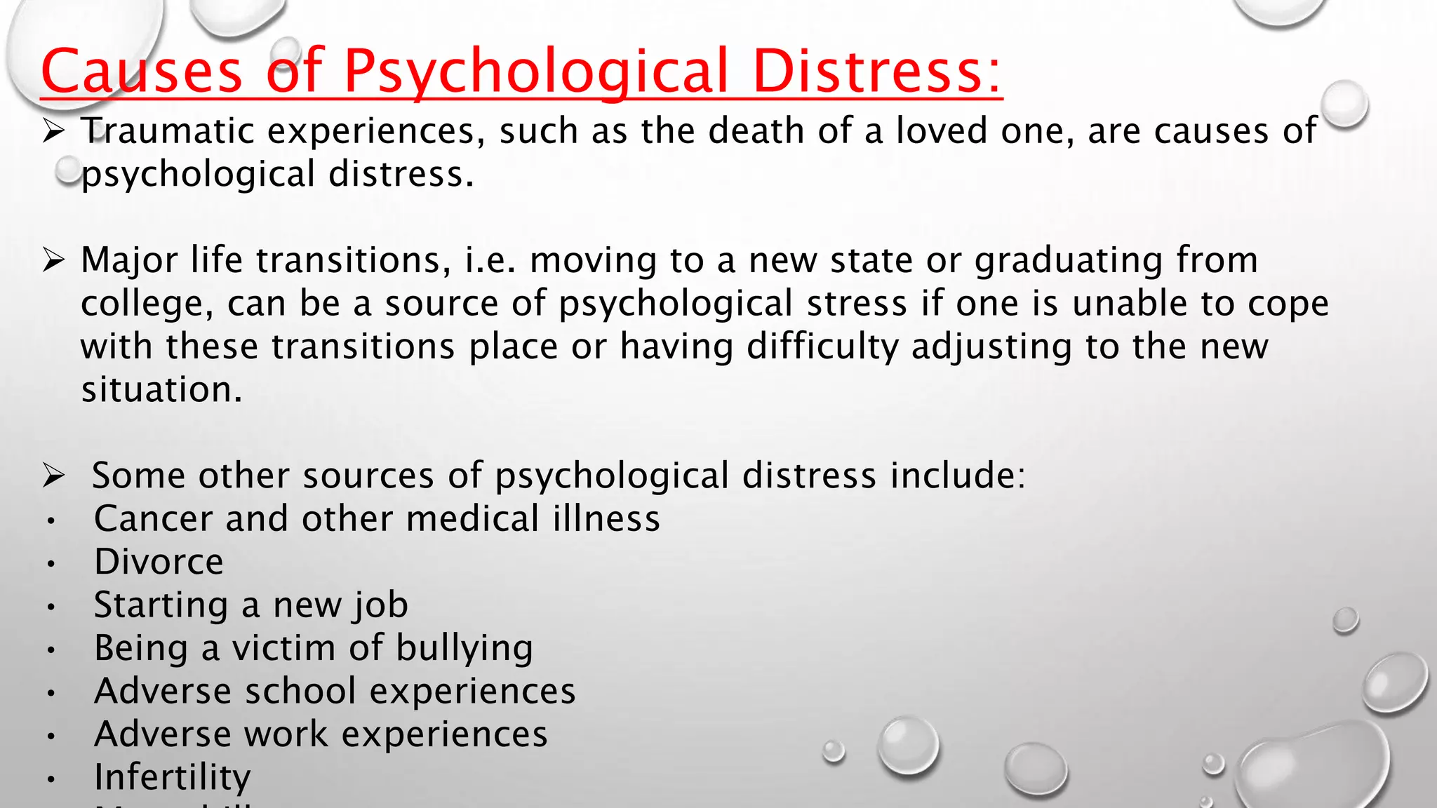 Psychological stress and coping mechanism | PPTX