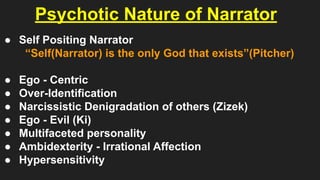 Psychological study of the tell tale heart | PDF
