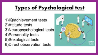 Psychological test | PPTX