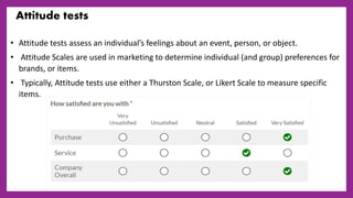 Psychological test | PPTX