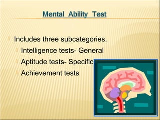 Psychological test meaning, concept, need & importance | PPT