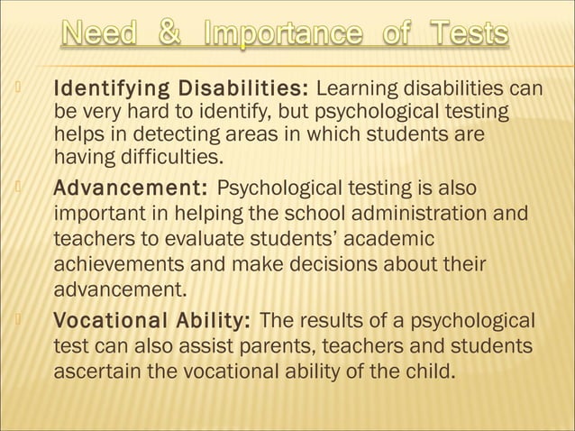 Psychological Test Meaning Concept Need Importance psychological-test-meaning-concept-need-importance