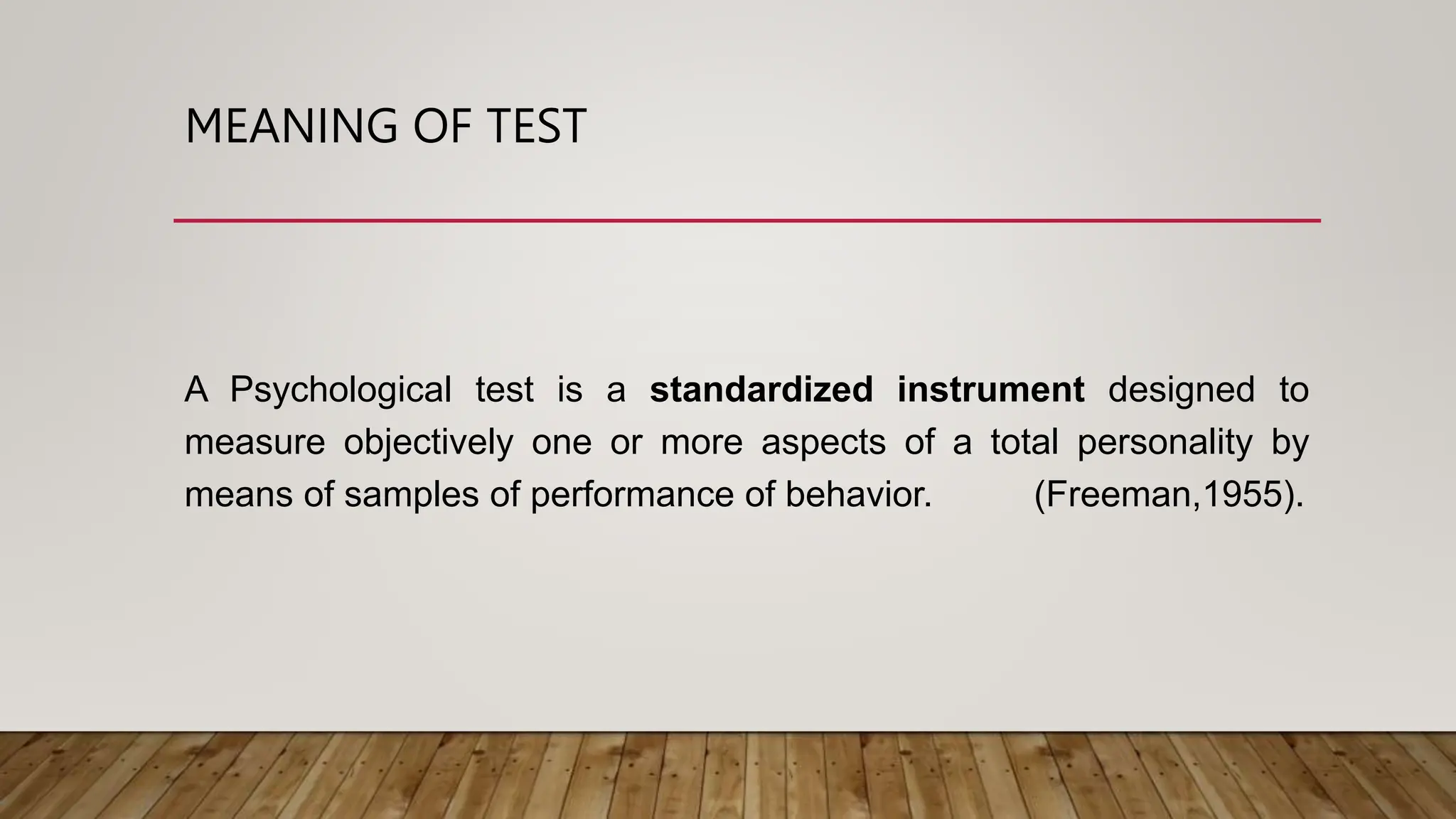 Psychological Test Construction and its steps | PPTX