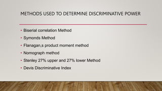 Psychological Test Construction and its steps | PPTX