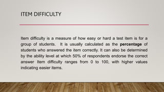Psychological Test Construction and its steps | PPTX