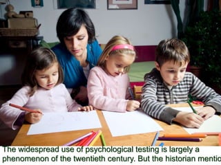 Psychological testing | PPTX
