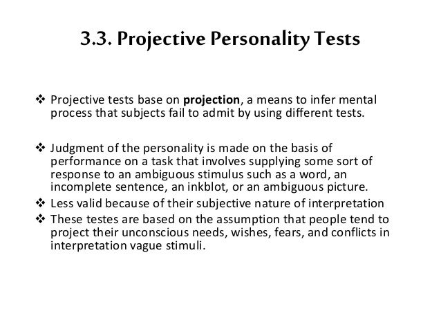 Psychological testing