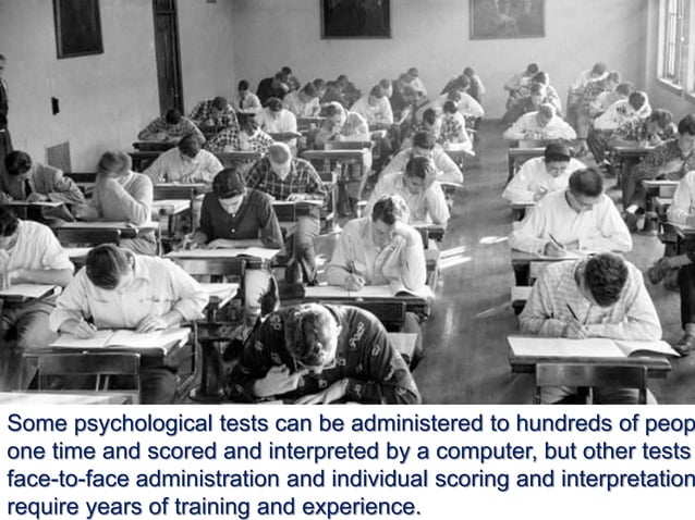 Psychological testing, meaning, advantages and limitations | PPTX