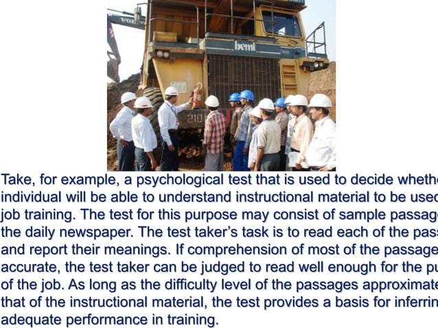 Psychological testing, meaning, advantages and limitations | PPTX