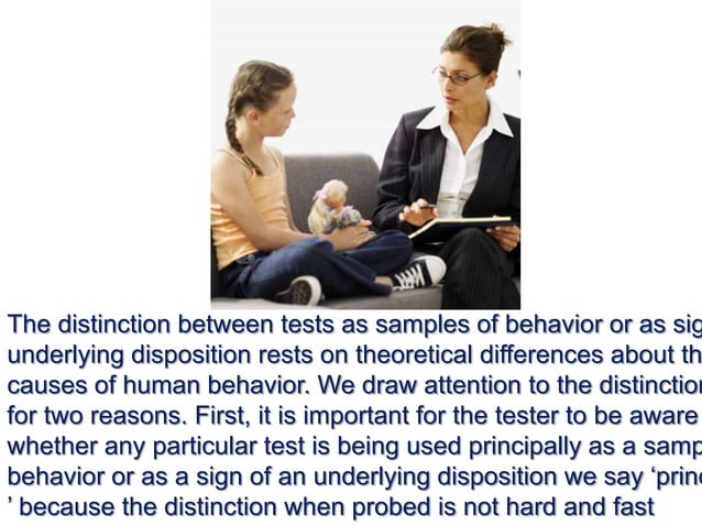 Psychological testing, meaning, advantages and limitations | PPTX