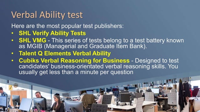 Abbility test/ psychological assessment | PPT