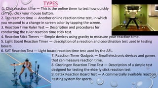 Psychological tests | PPTX