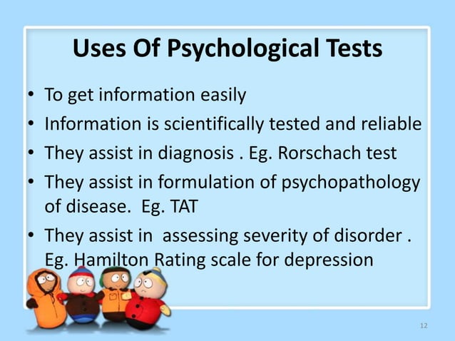 Psychological tests | PPTX | Standardized Testing | Educational Assessment