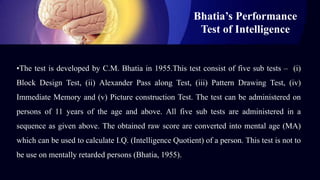 Psychological tests; Introduction and Classifications | PPTX