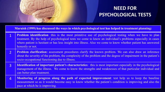 Psychological tests; Introduction and Classifications | PPTX ...