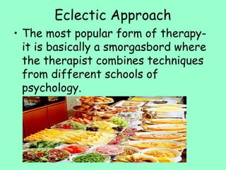 Psychological therapies | PPT
