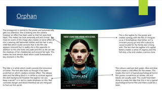 Psychological thriller poster | PPTX