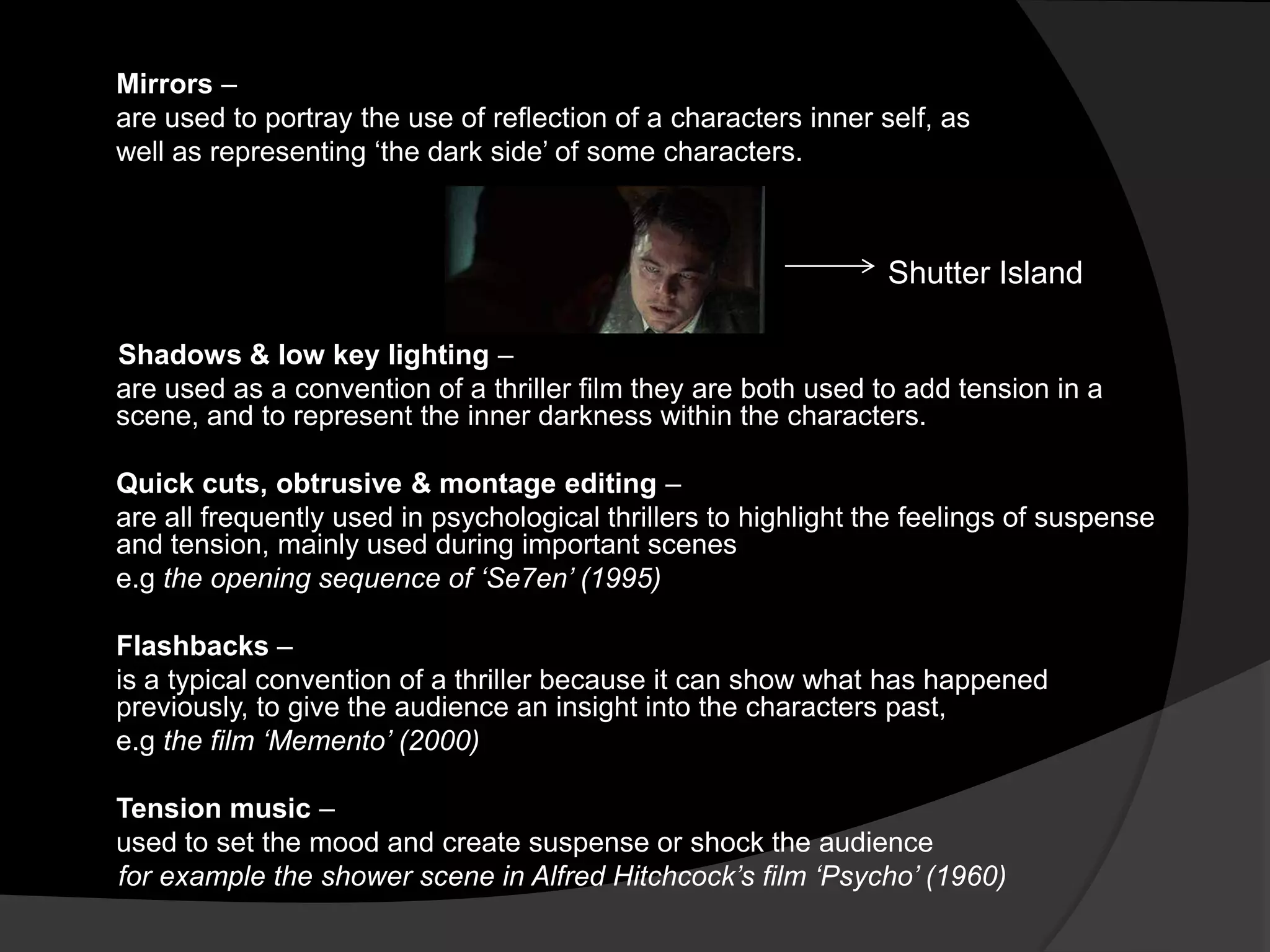 Psychological Thrillers | PPTX