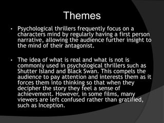 Psychological Thrillers | PPTX