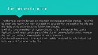 Psychological thrillers | PPTX
