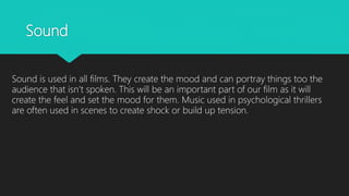 Psychological thrillers | PPTX