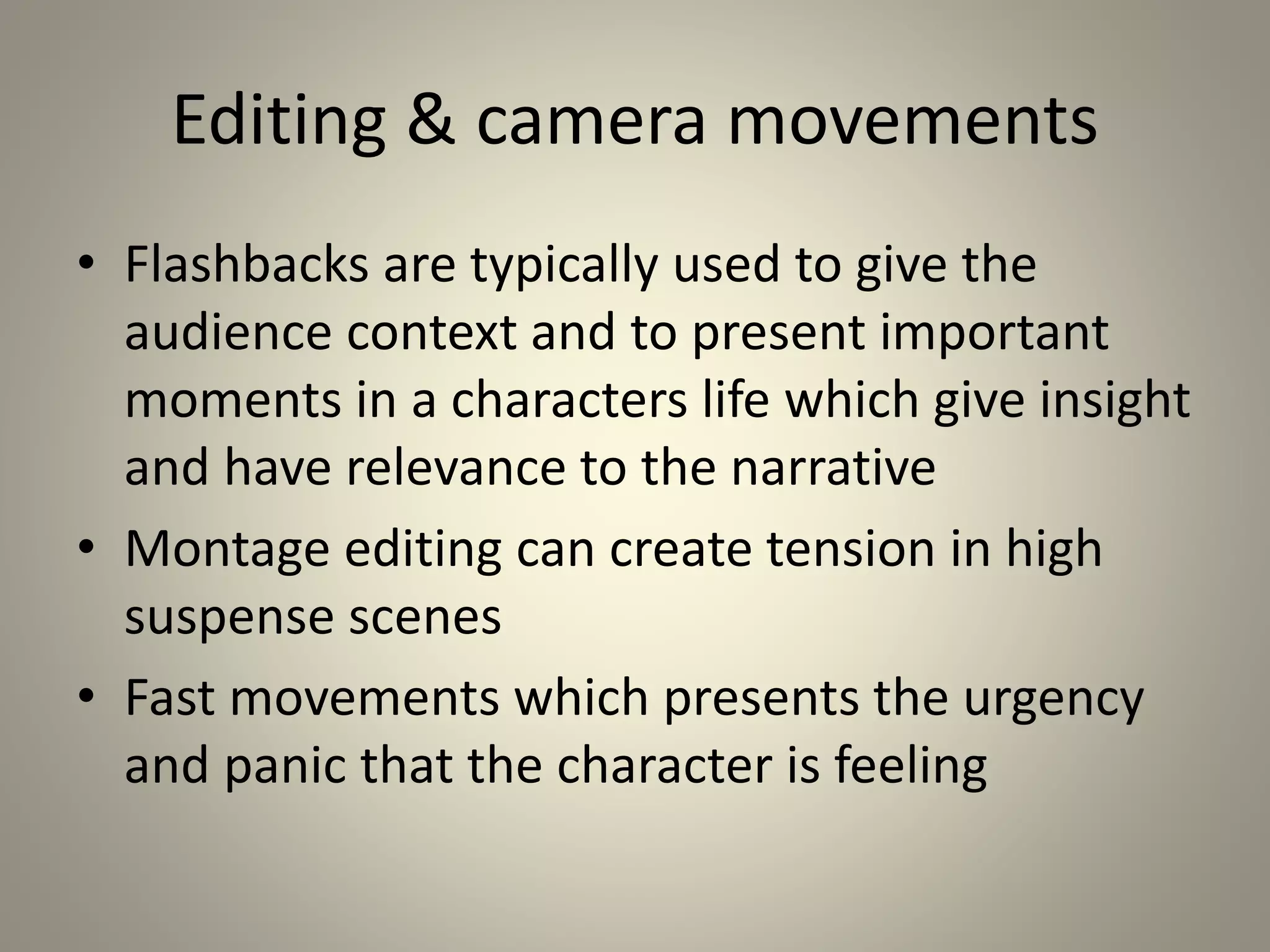 Psychological thrillers codes and conventions | PPTX