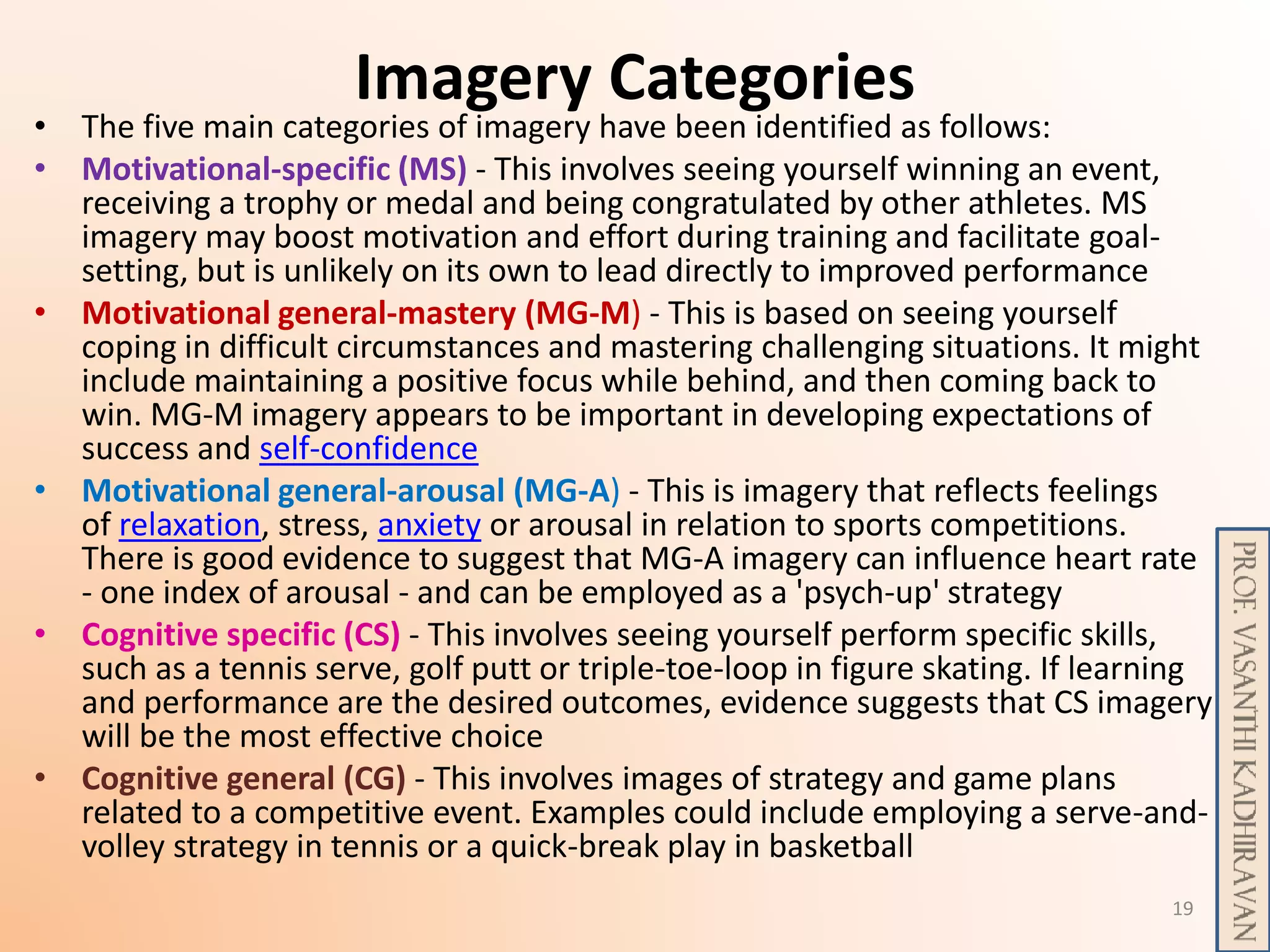 Psychological Skill Training for Enhancing Sports Performance | PPTX
