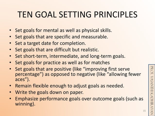 Psychological Skill Training for Enhancing Sports Performance | PPTX