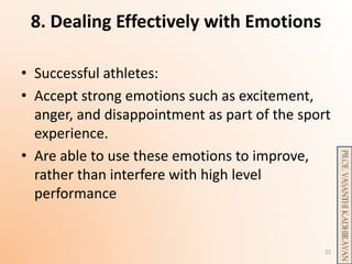 Psychological Skill Training for Enhancing Sports Performance | PPTX