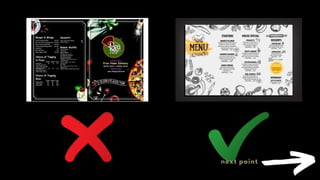 Restaurant Growth: Psychological Tricks To Design a Profitable Menu | PDF