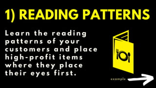 Restaurant Growth: Psychological Tricks To Design a Profitable Menu | PPT