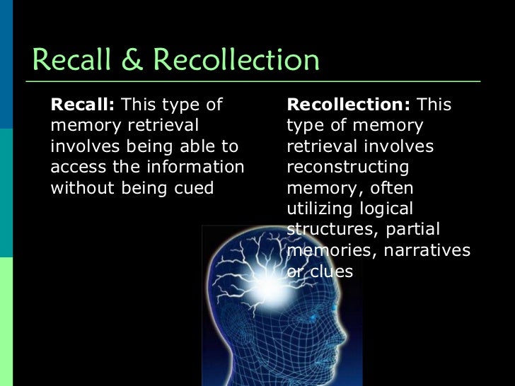 Human Memory Psychology human-memory-psychology