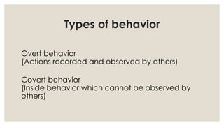Psychology Lecture 1 | PPTX