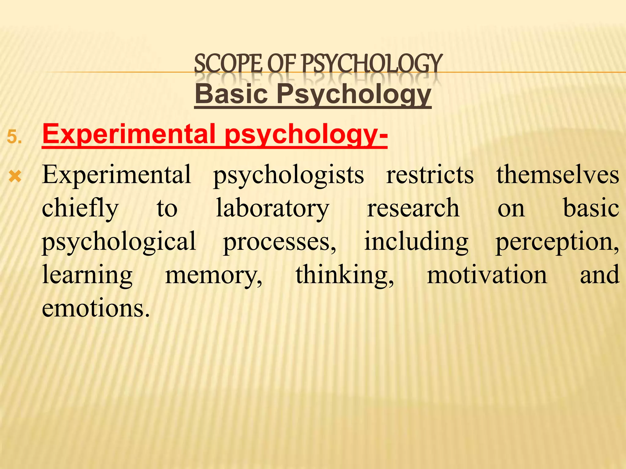 Psychology | PPTX