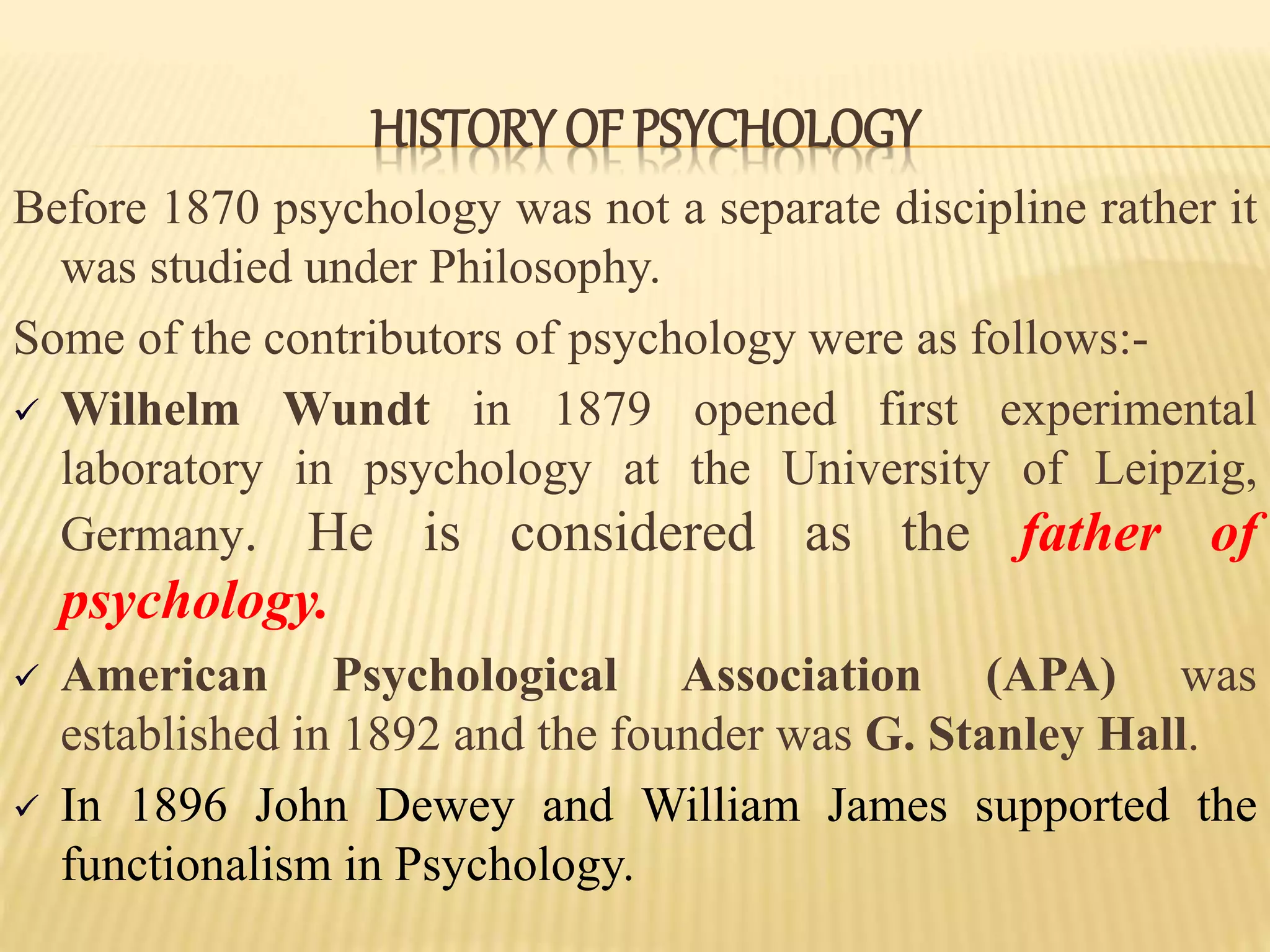 Psychology | PPTX