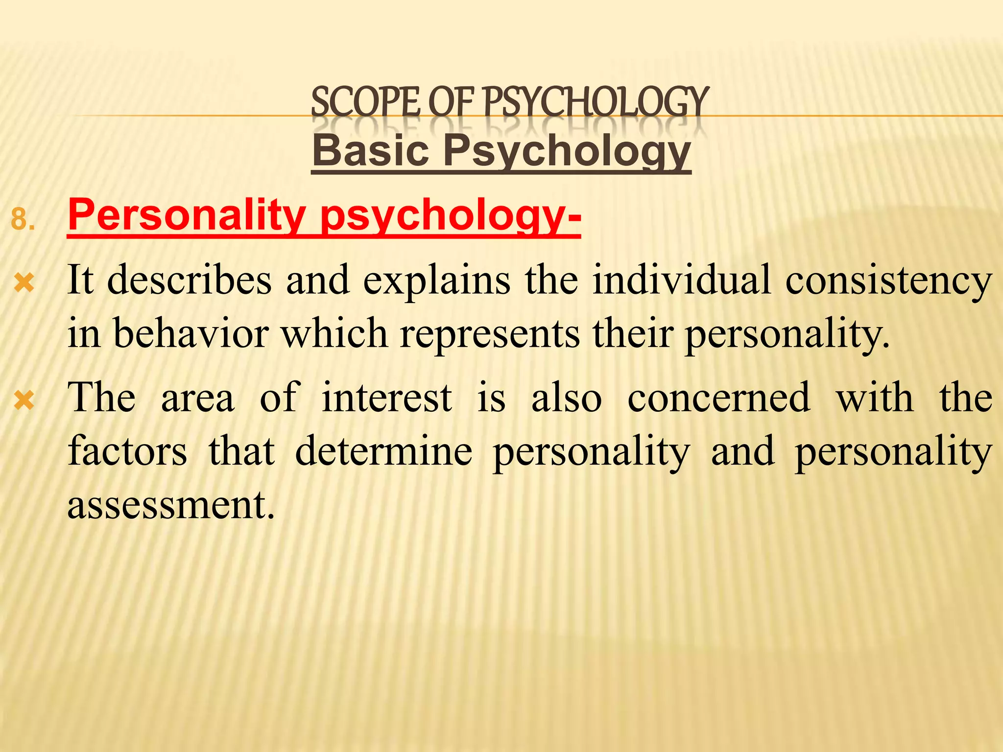 Psychology | PPTX