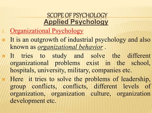 Psychology | PPTX | Education