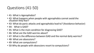 Psychology EXAM QUESTIONS AND ANSWERS | PPTX