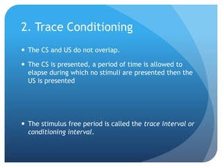 Classical Conditioning | PPTX
